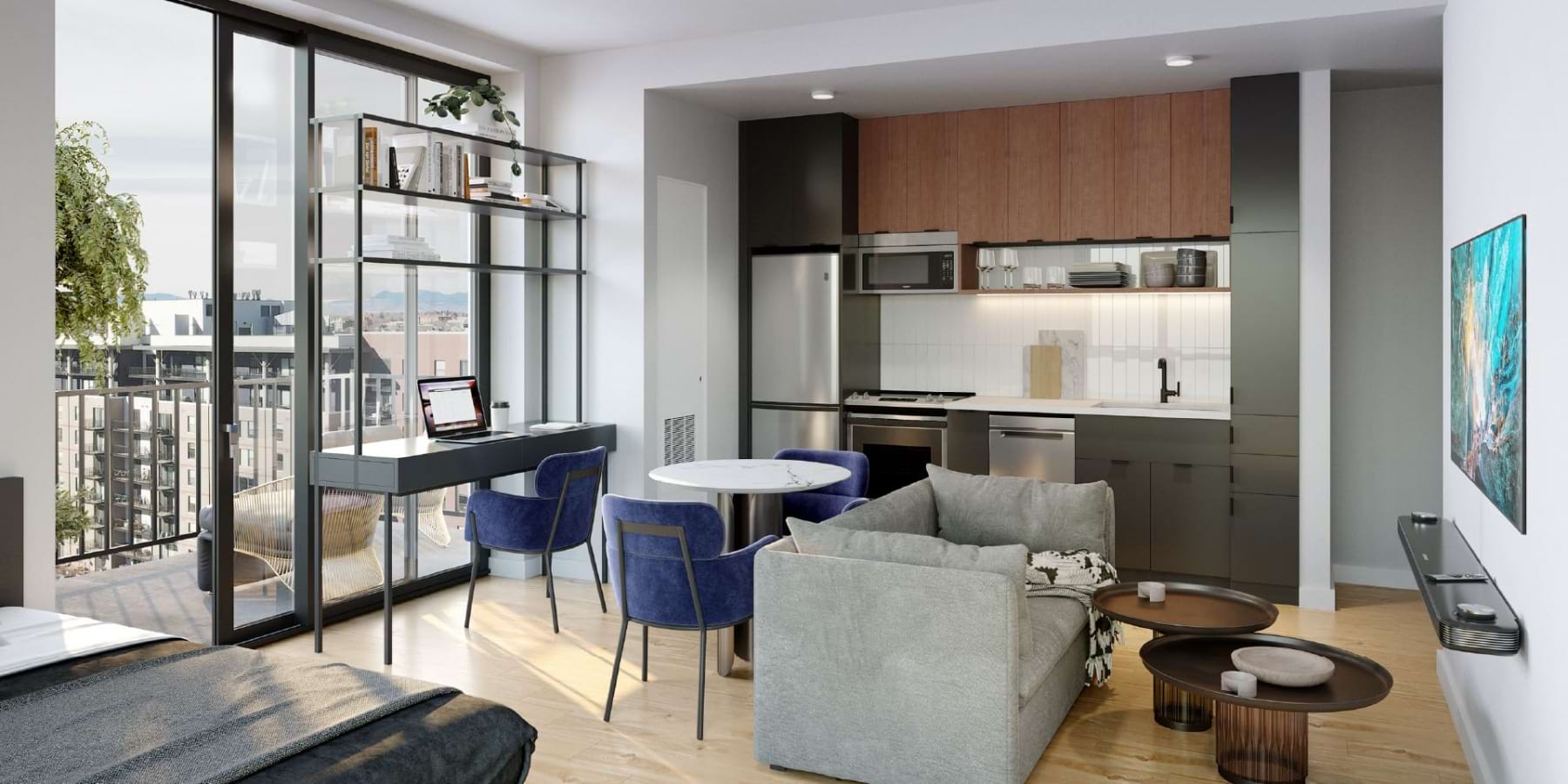 Mercer Union Station | Downtown Denver Urban Flats and Studio Apartments